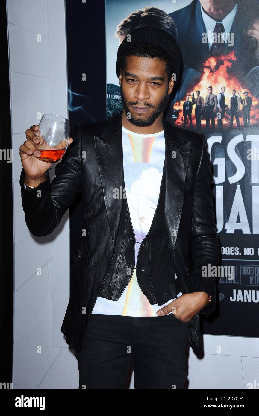 Kid Cudi arrives at Warner Bros. Pictures' "Gangster Squad" premiere ...