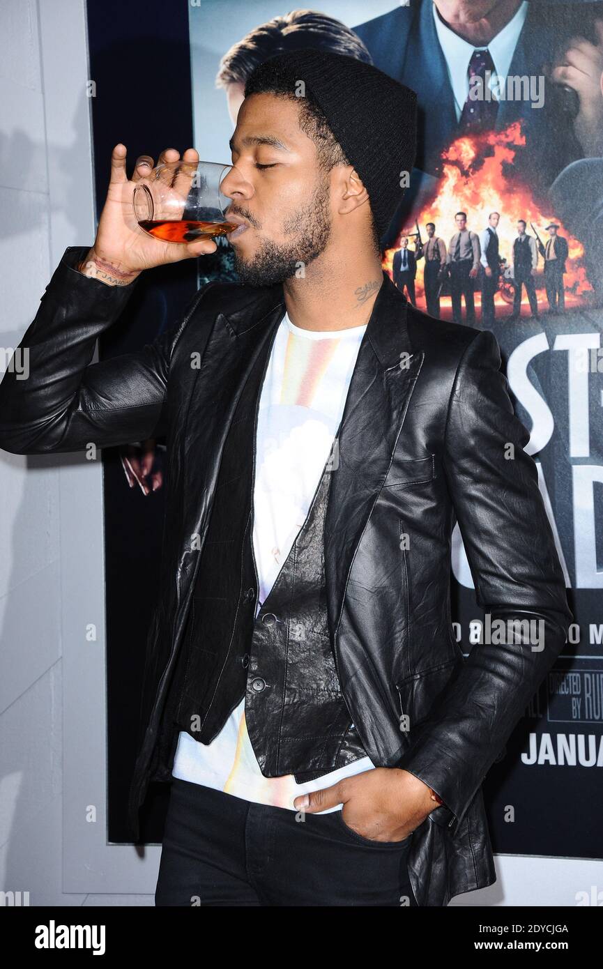 Kid Cudi arrives at Warner Bros. Pictures' "Gangster Squad" premiere ...