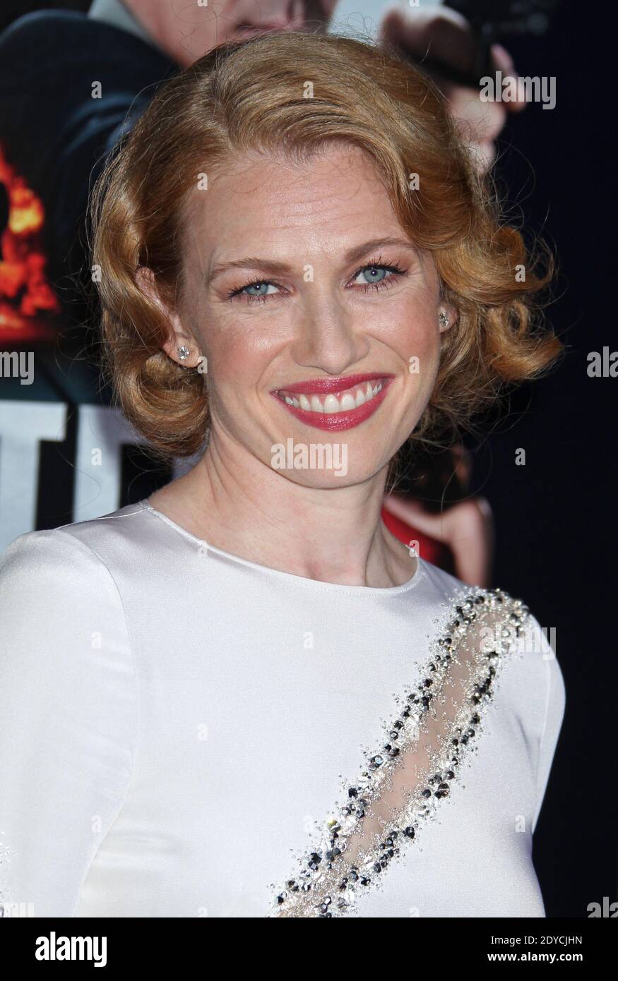 Mireille Enos arriving at Warner Bros. Pictures' "Gangster Squad ...