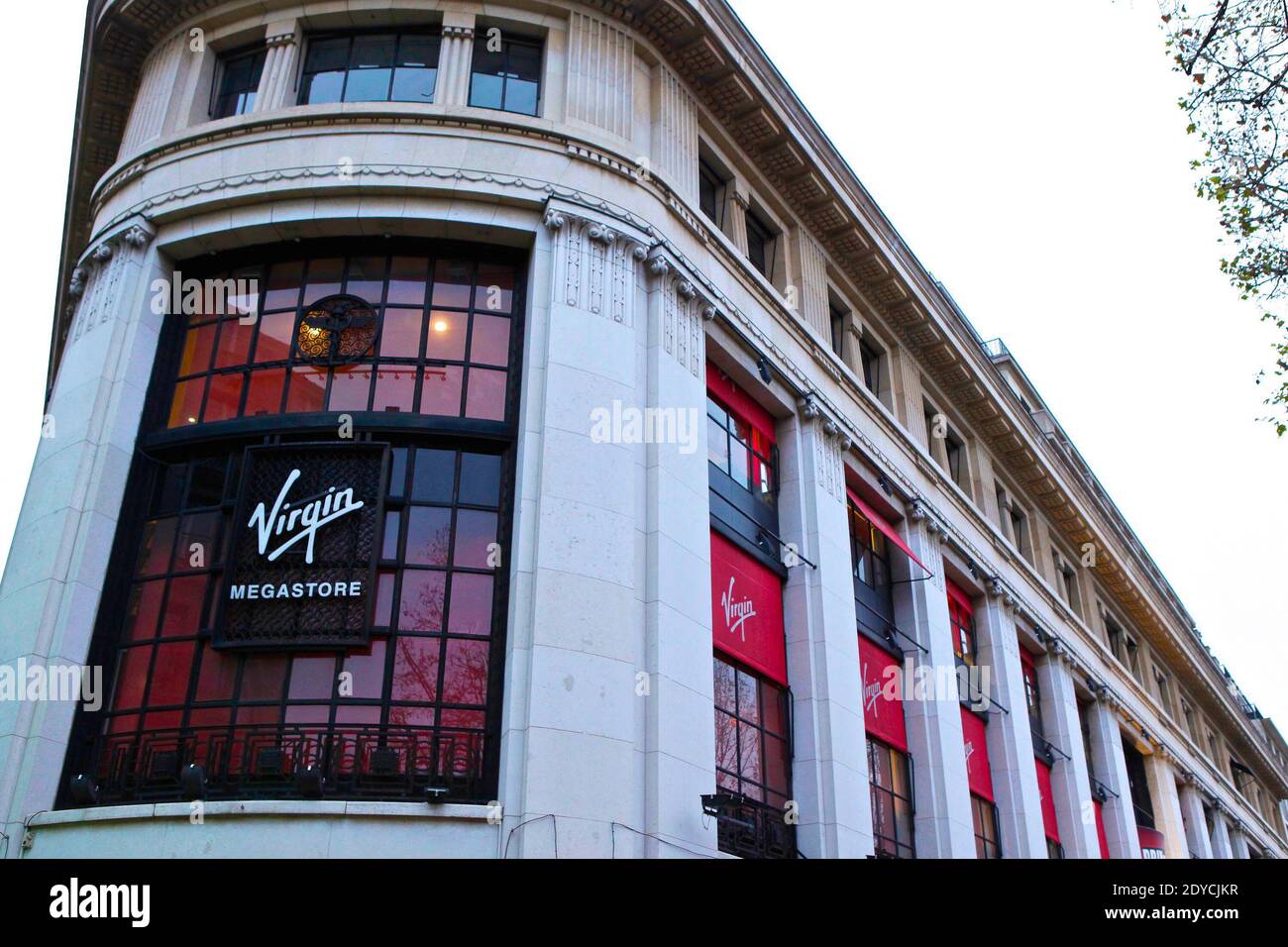 Virgin Megastore In Elysees In High Resolution Stock Photography and ...