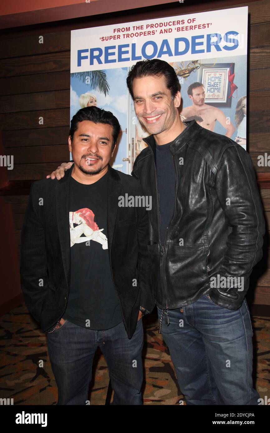 Jacob Vargas and Johnathon Schaech arriving to the premiere of ...