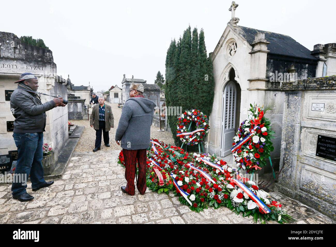 Atmosphere during a ceremony to mark the 17th anniversary of former ...