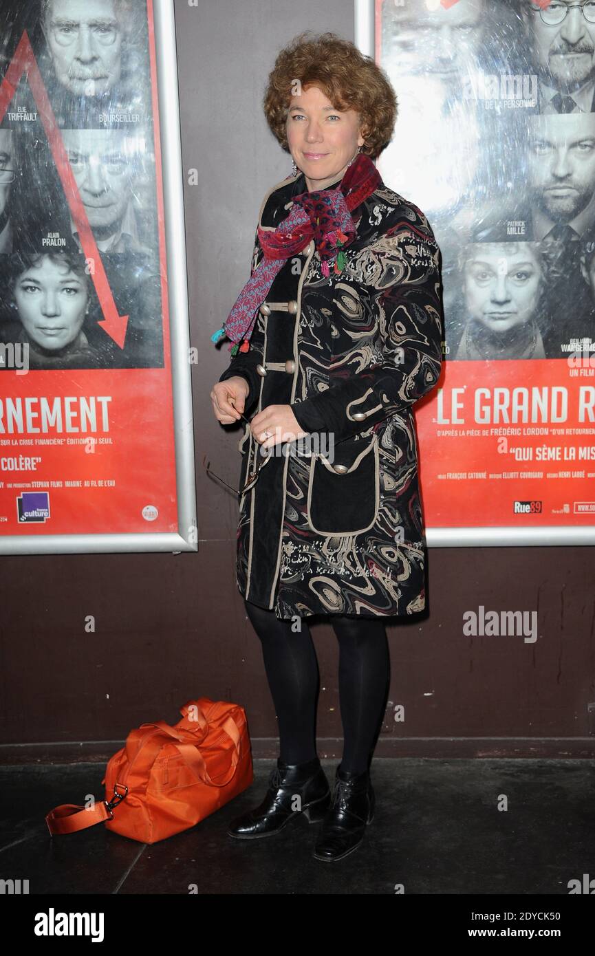 Odile Conseil attending the premiere of 'Le Grand Retournement' held at ...