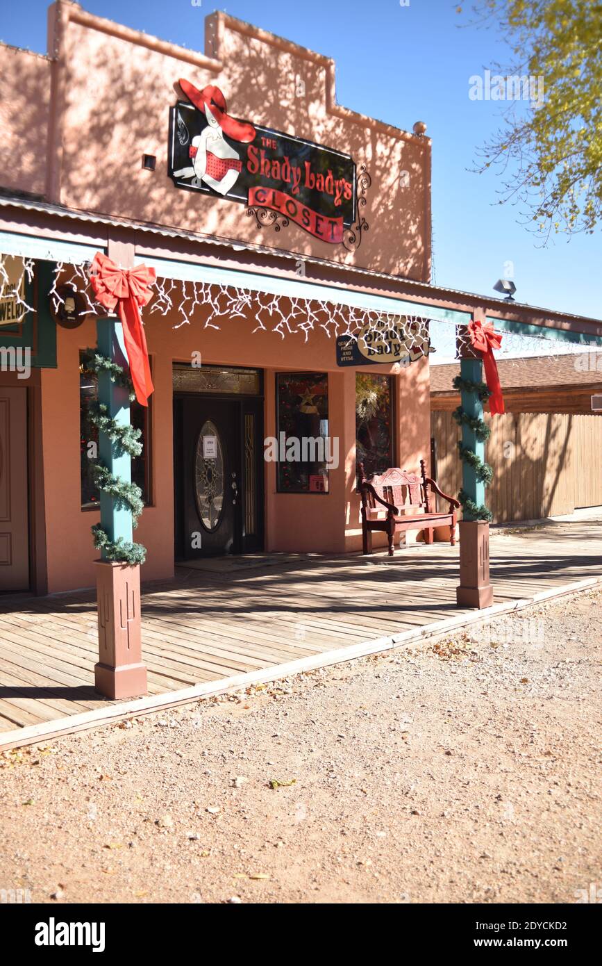 Tombstone Allen Street Shops High Resolution Stock Photography and ...