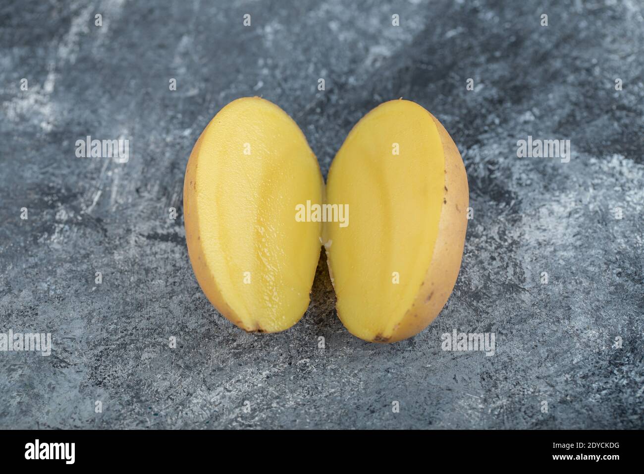 Organic raw potato cut hi-res stock photography and images - Alamy