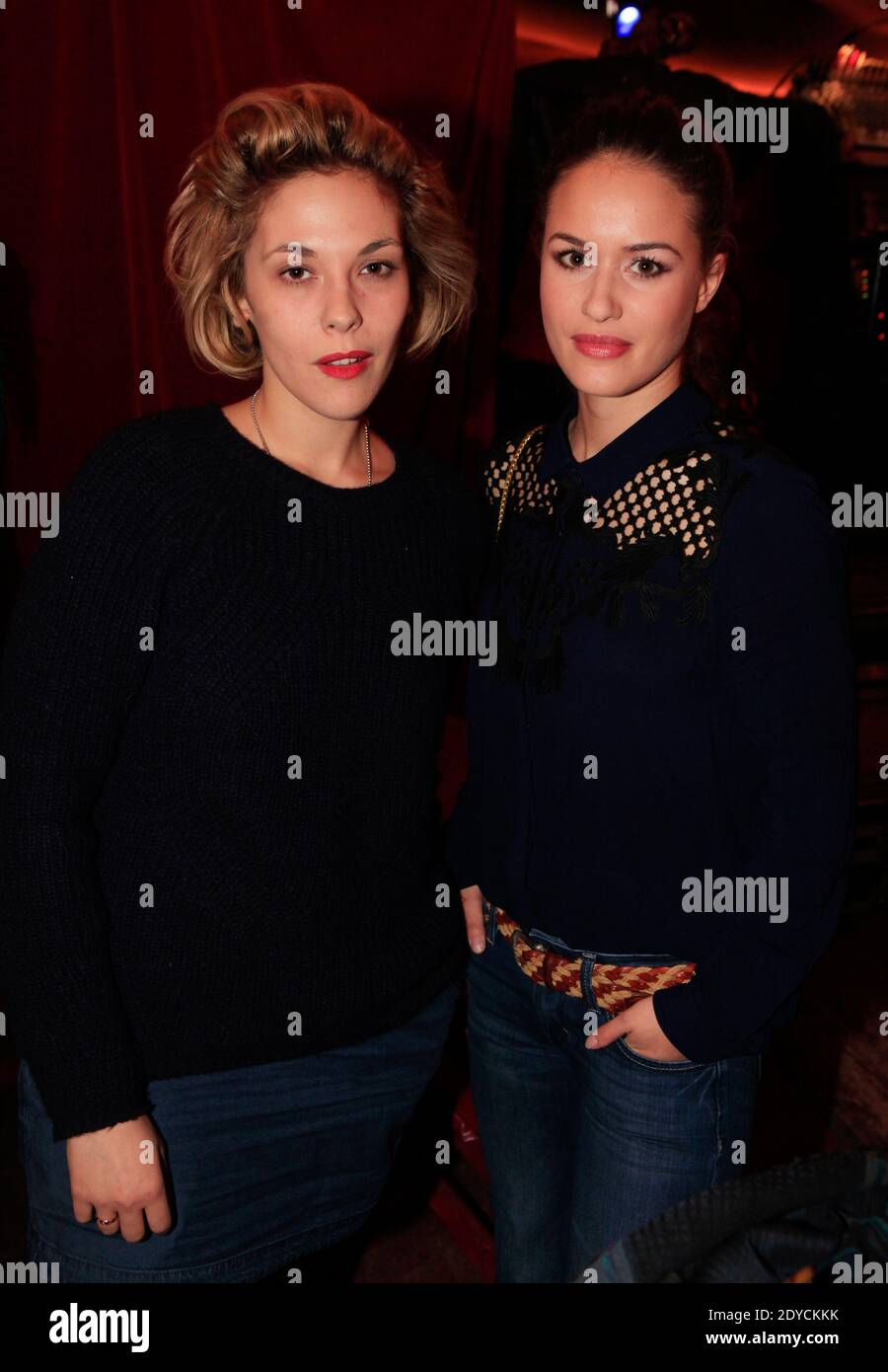 Alice David and Alysson Paradis attending the premiere of 'Menelas ...