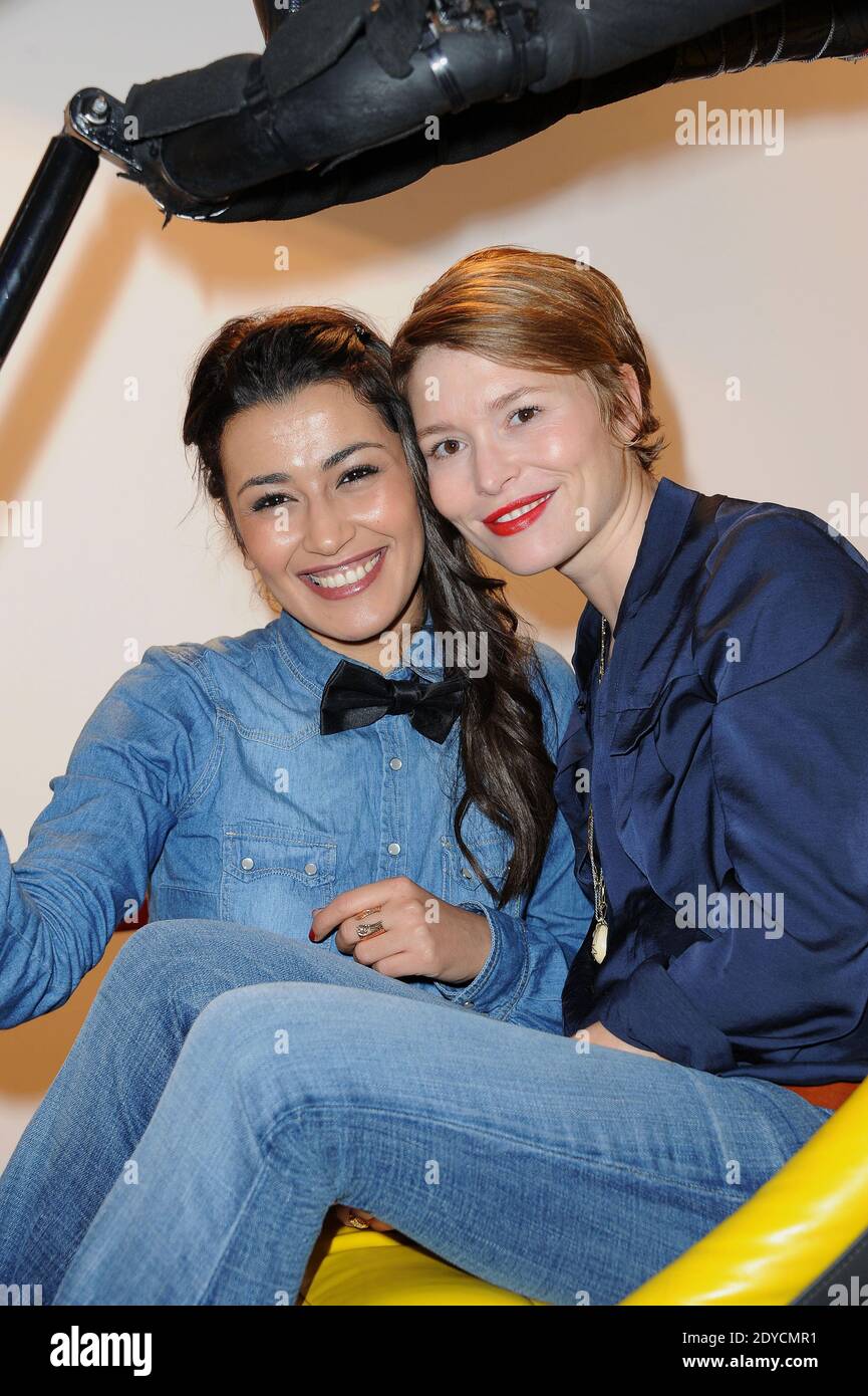 Malik Charni and Virginie de Clausade attending the AXE 30th ...