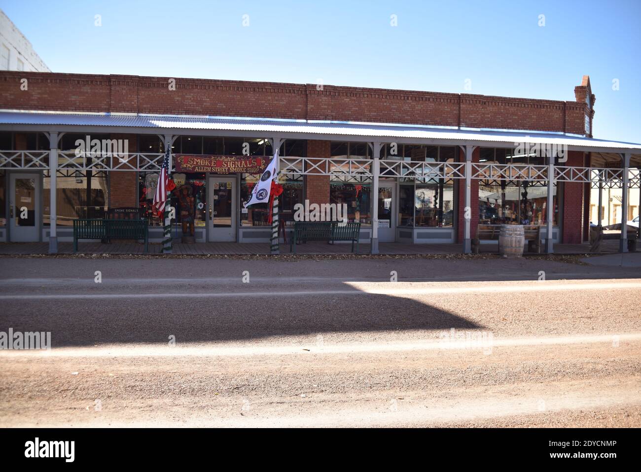 Tombstone, Arizona. U.S.A. 12/15/2020. Allen Street. Tombstone’s main ...