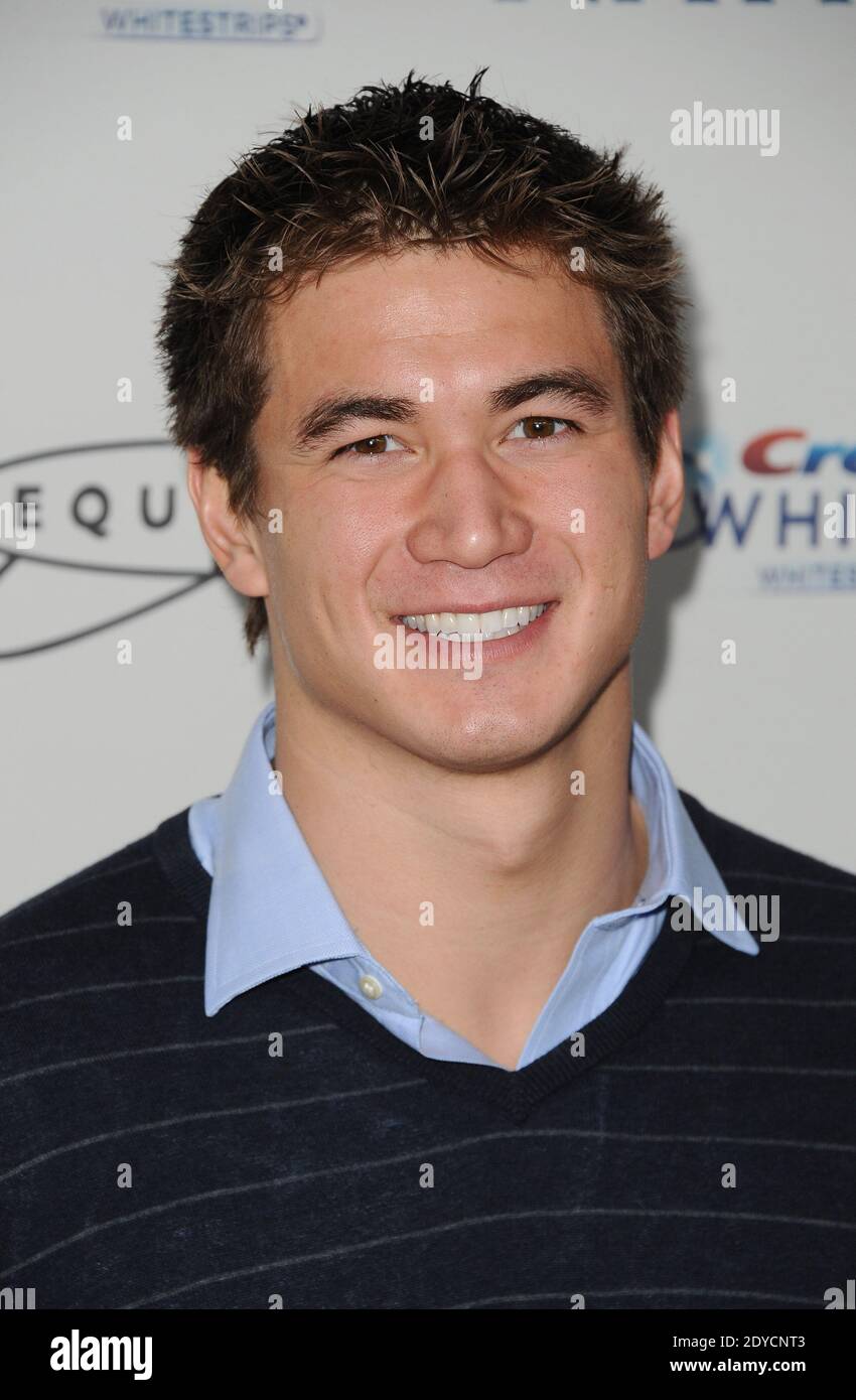 Nathan Adrian attends the first Gold Meets Golden event held at the new ...