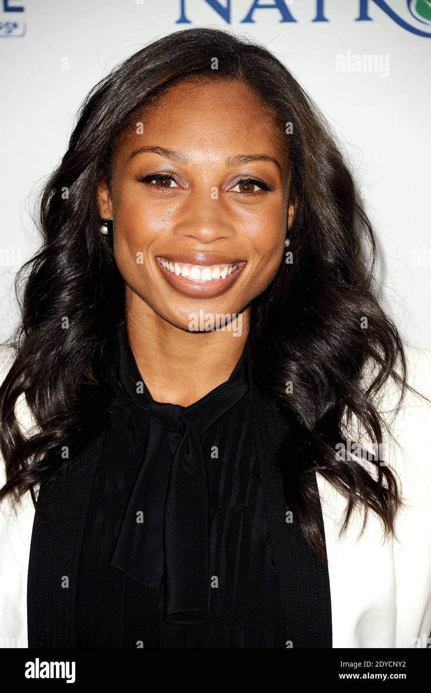 Allyson Felix attends the first Gold Meets Golden event held at the new ...
