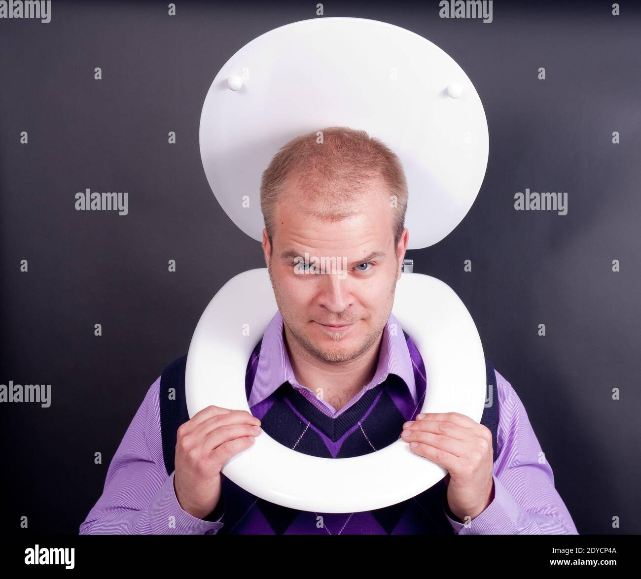 young handsome man in toilet Stock Photo - Alamy