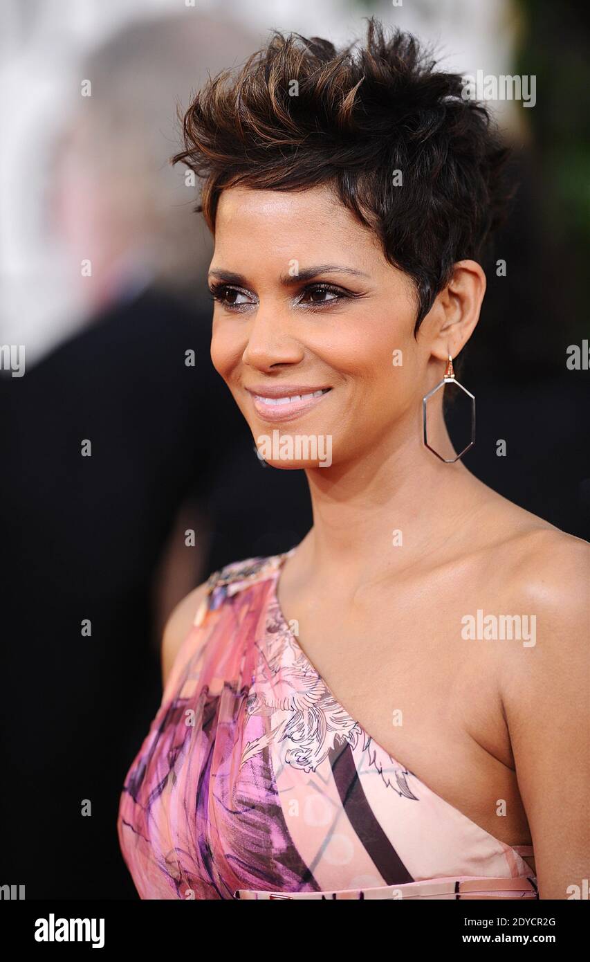 Halle Berry arriving for the 70th Annual Golden Globe Awards Ceremony ...