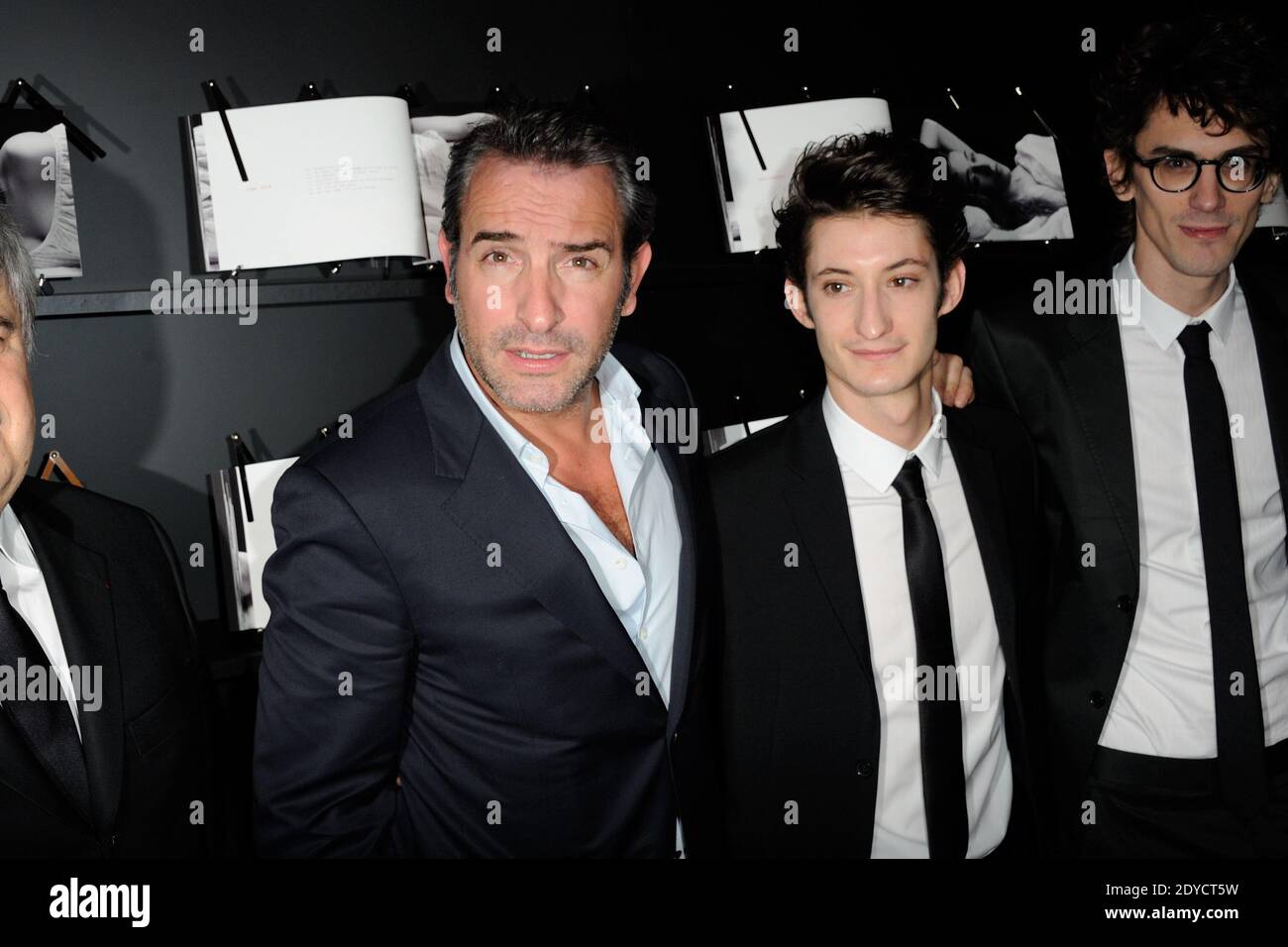 Jean Dujardin, Pierre Niney and Hugo Gelin attending the 'Cesar's ...