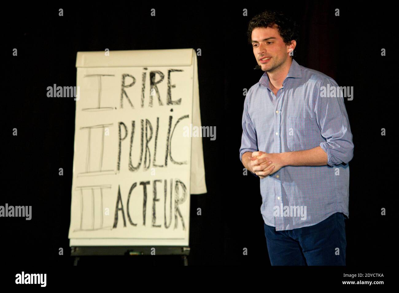 EXCLUSIVE - Paco Perez performing for the official competition of 'Rire ...