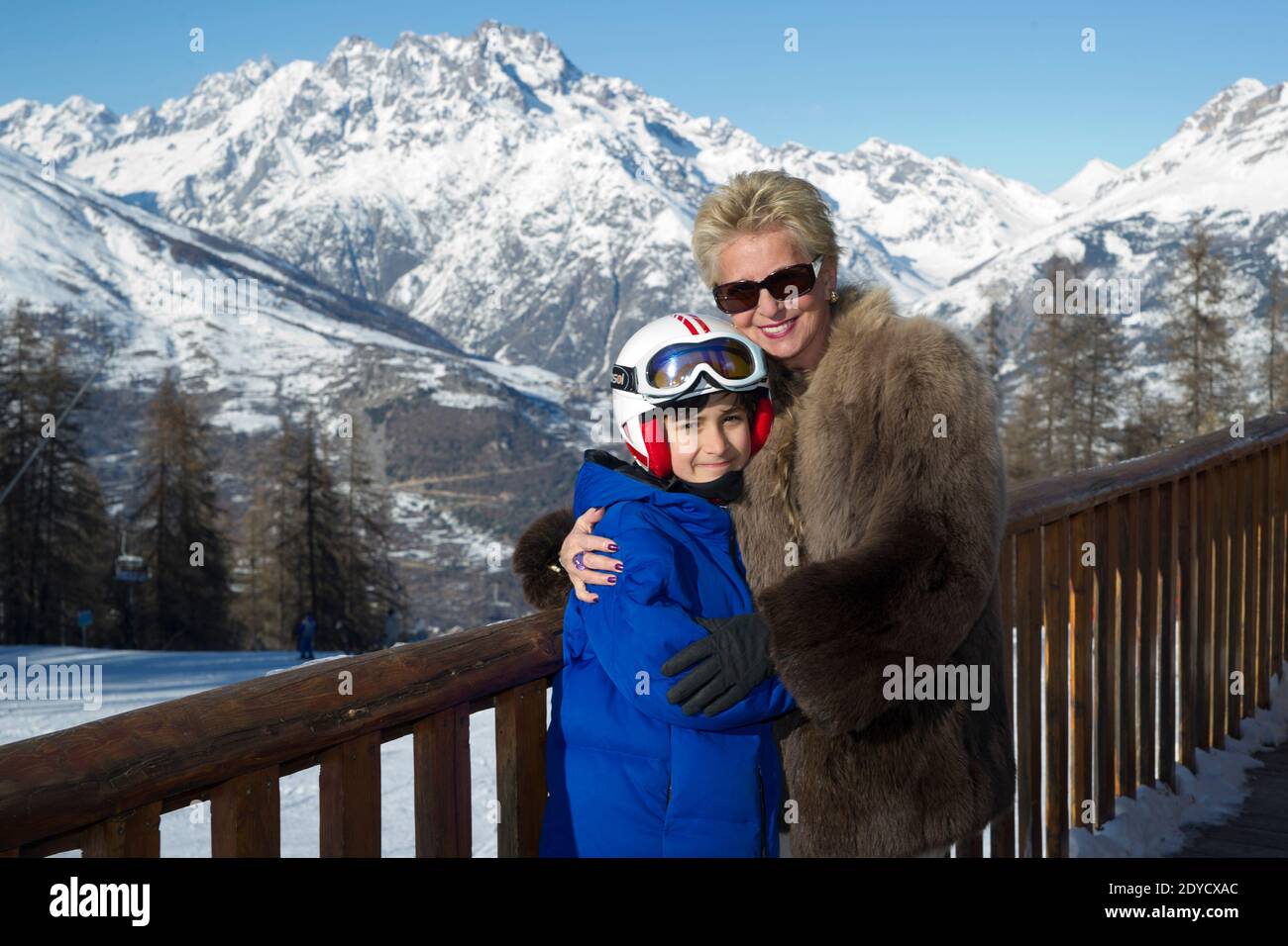 EXCLUSIVE - Pierrette Bres and her grandson Paul Selem (son of Isabelle ...
