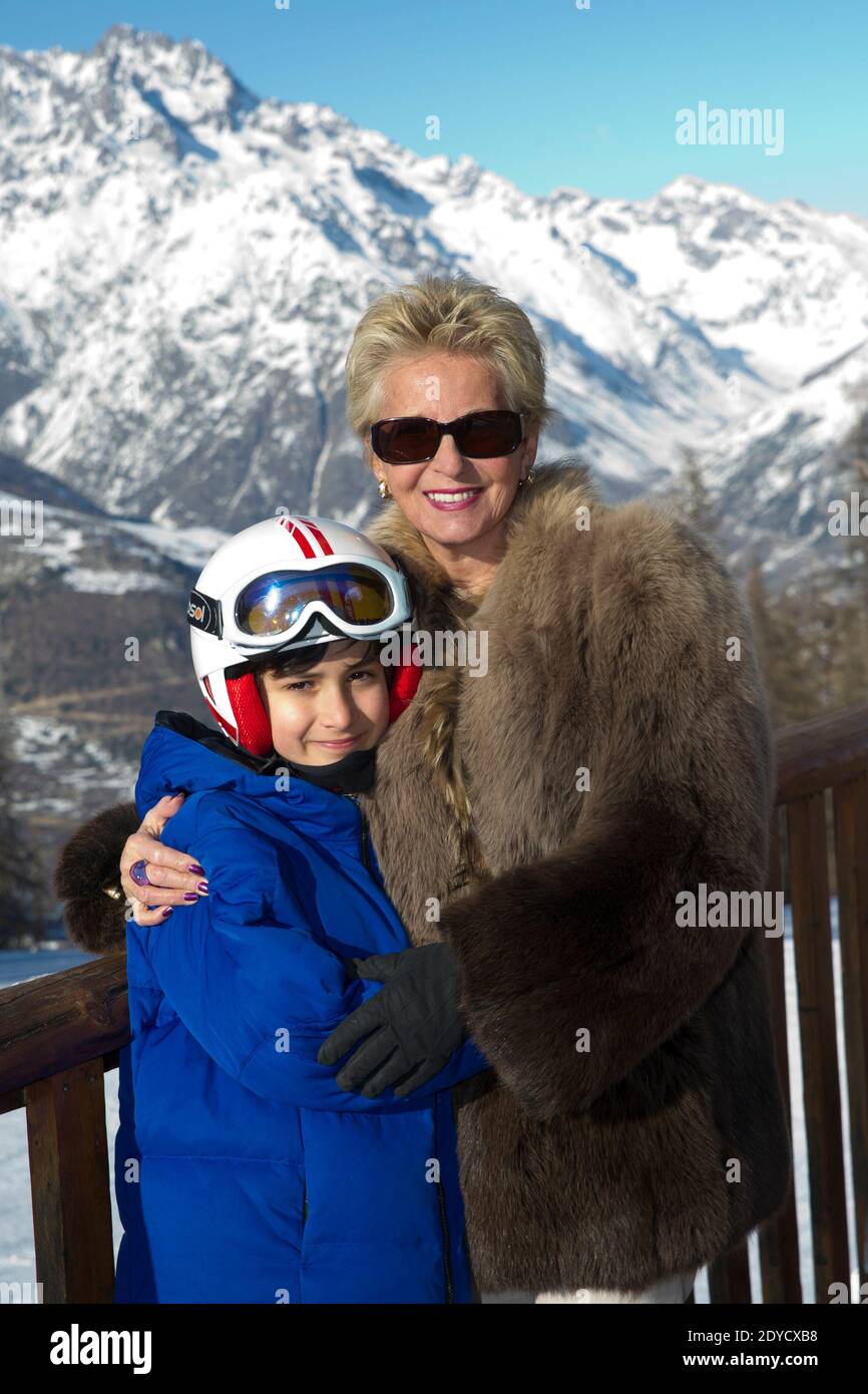 EXCLUSIVE - Pierrette Bres and her grandson Paul Selem (son of Isabelle ...