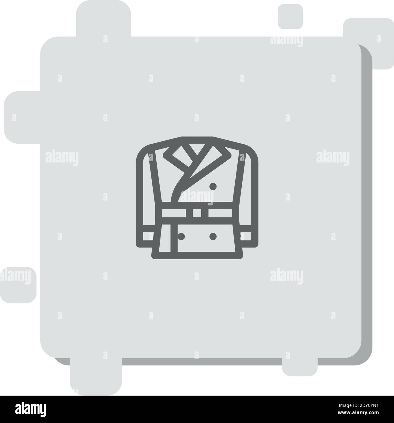 coat vector icon modern simple vector illustration Stock Vector Image ...