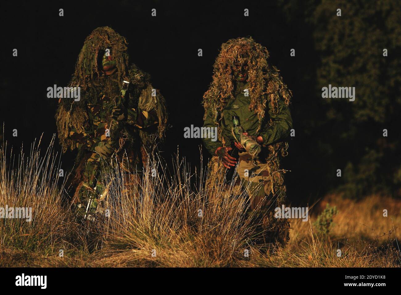 File pictures of the French Legion snipers 2 REI during military ...