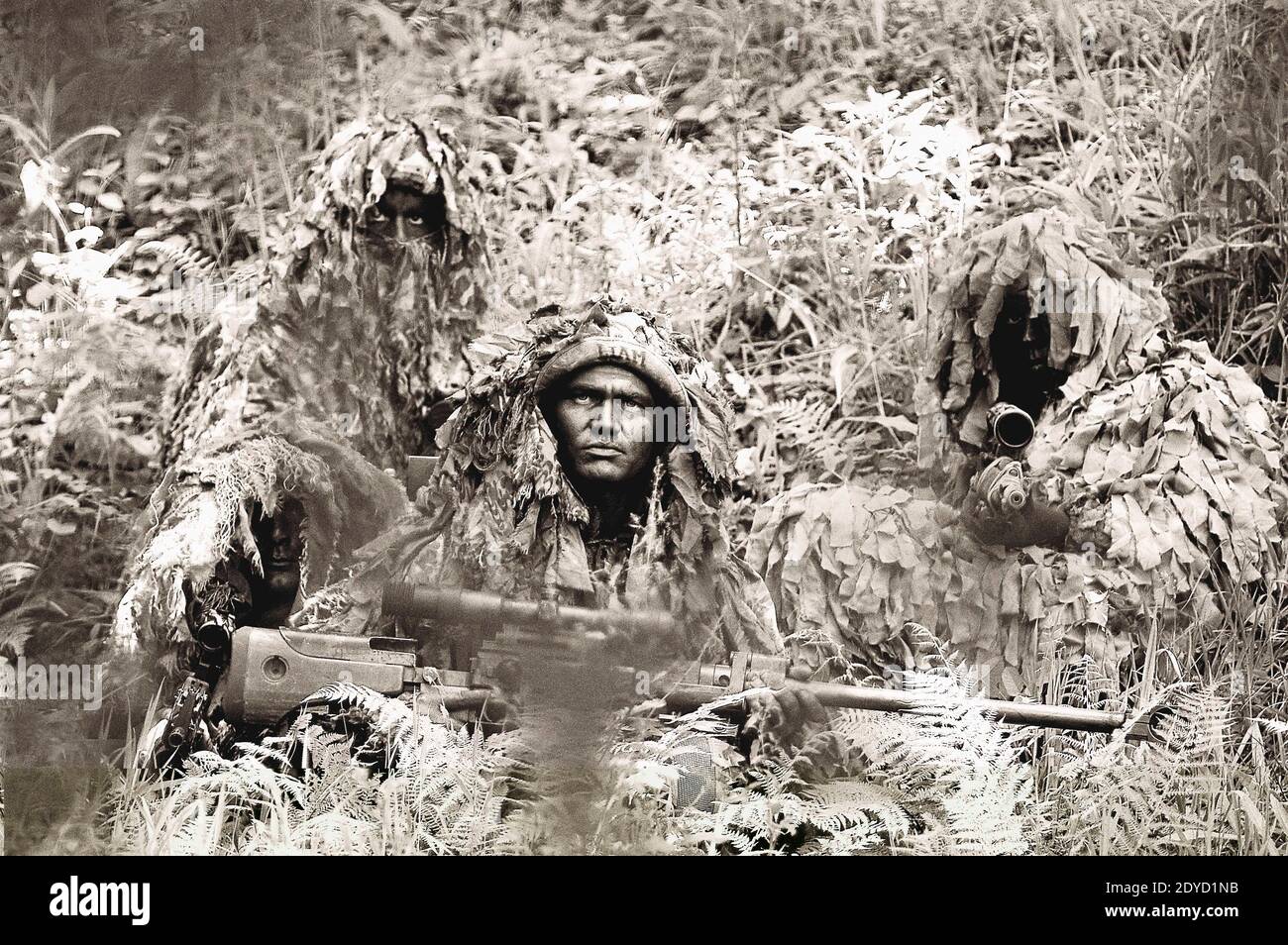 File pictures of the French Legion snipers 2 REI during military ...