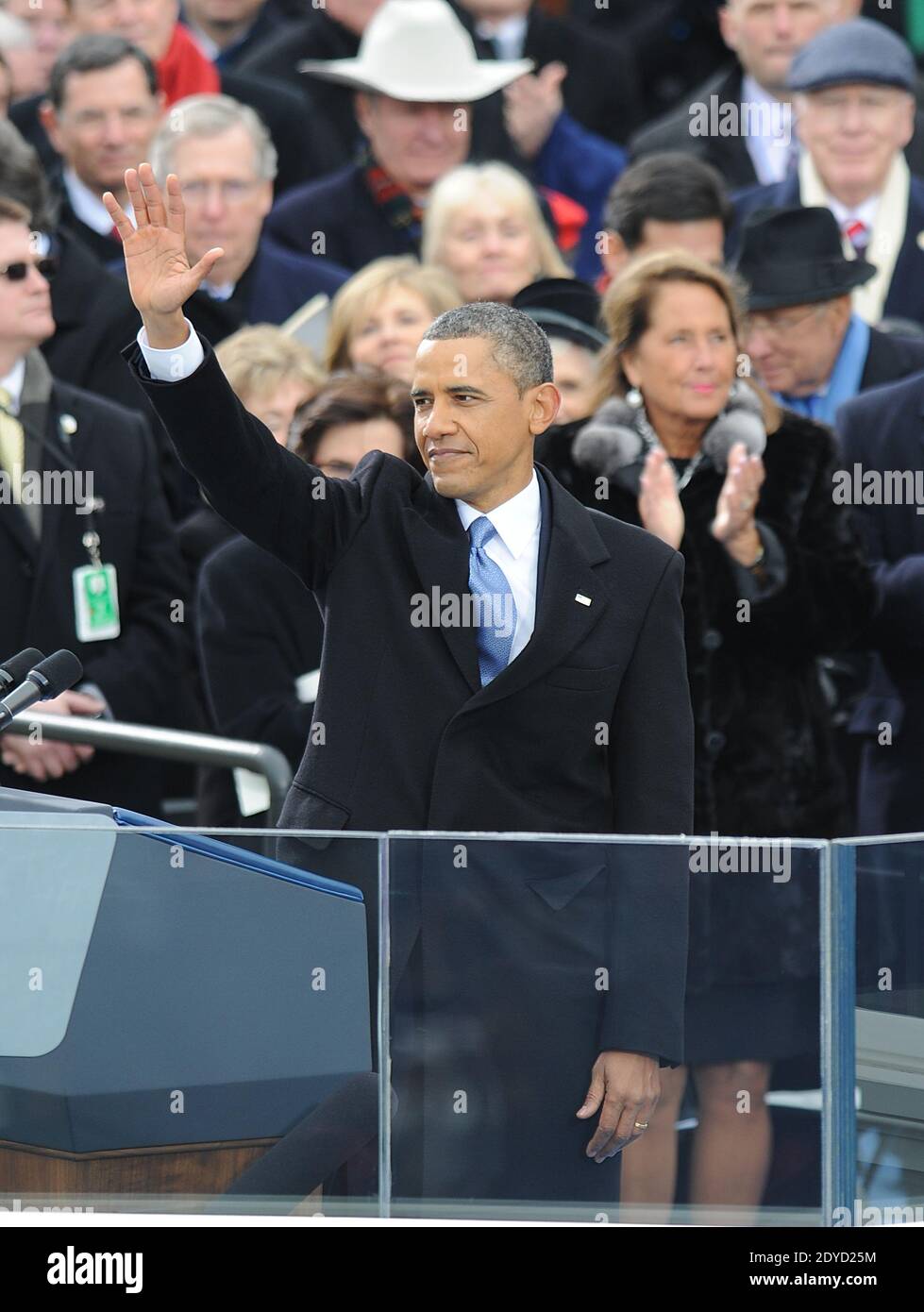 Obama inaugural address 2013 hi-res stock photography and images - Alamy
