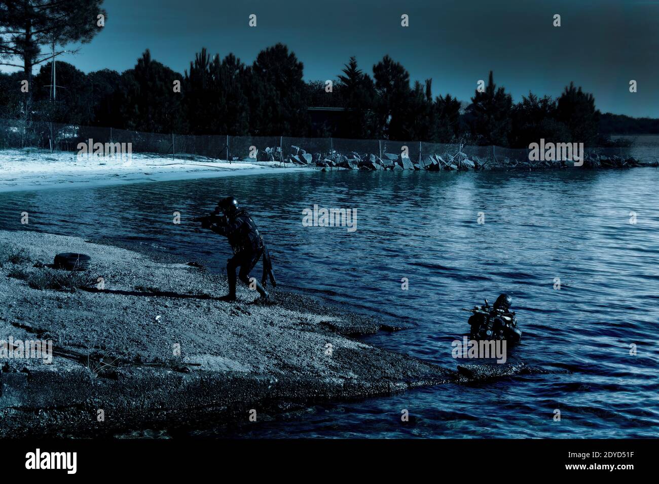 Undated file picture shows members of the French Army's 13eme RDP (13th ...