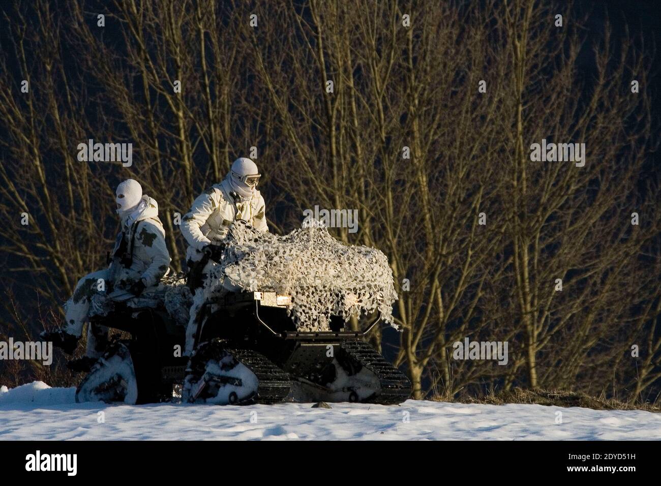 Undated file picture shows members of the Mountain Division of the ...