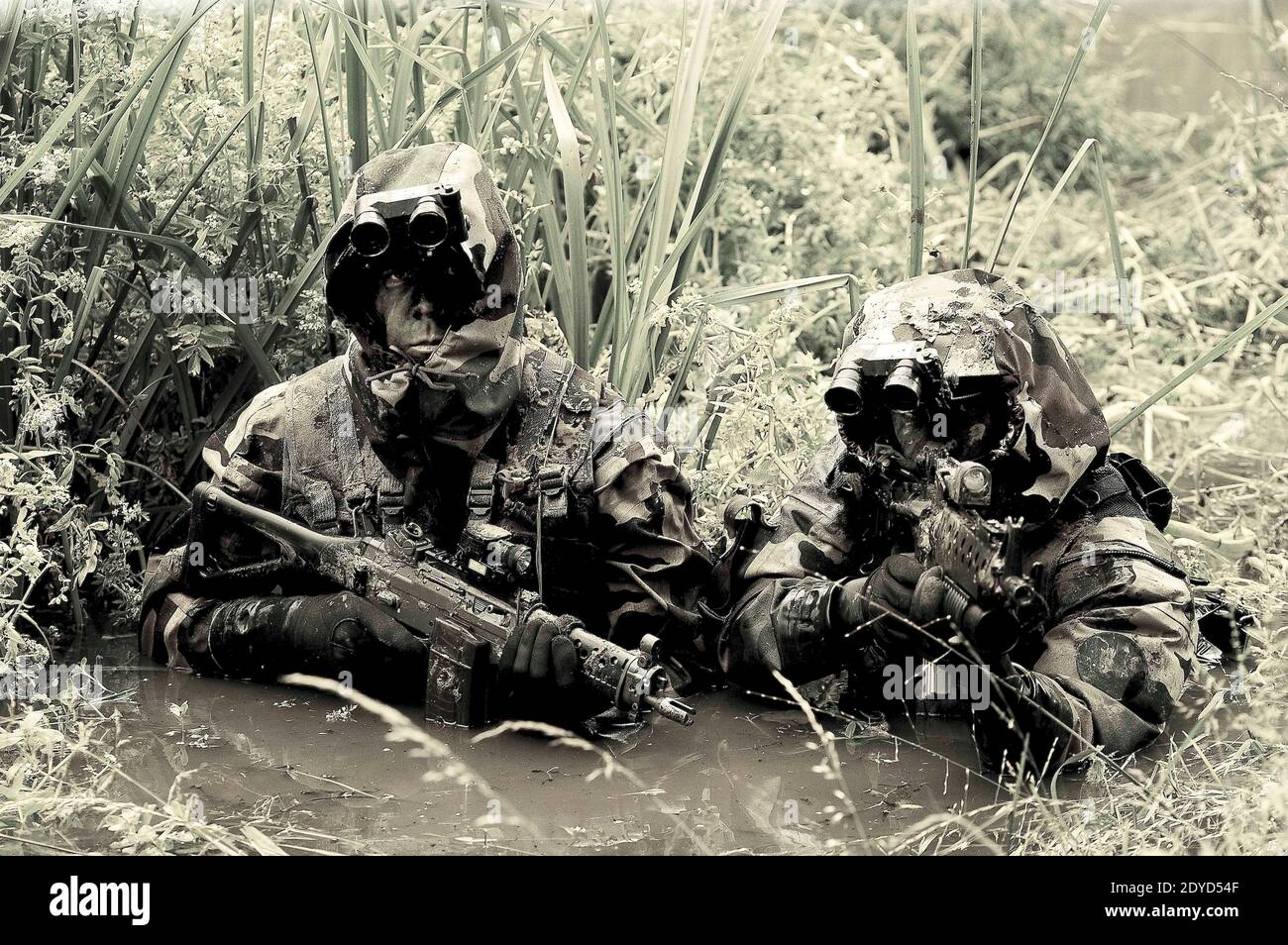 Undated file picture shows Combat Divers (Rapas Plongeurs Offensifs RPO ...