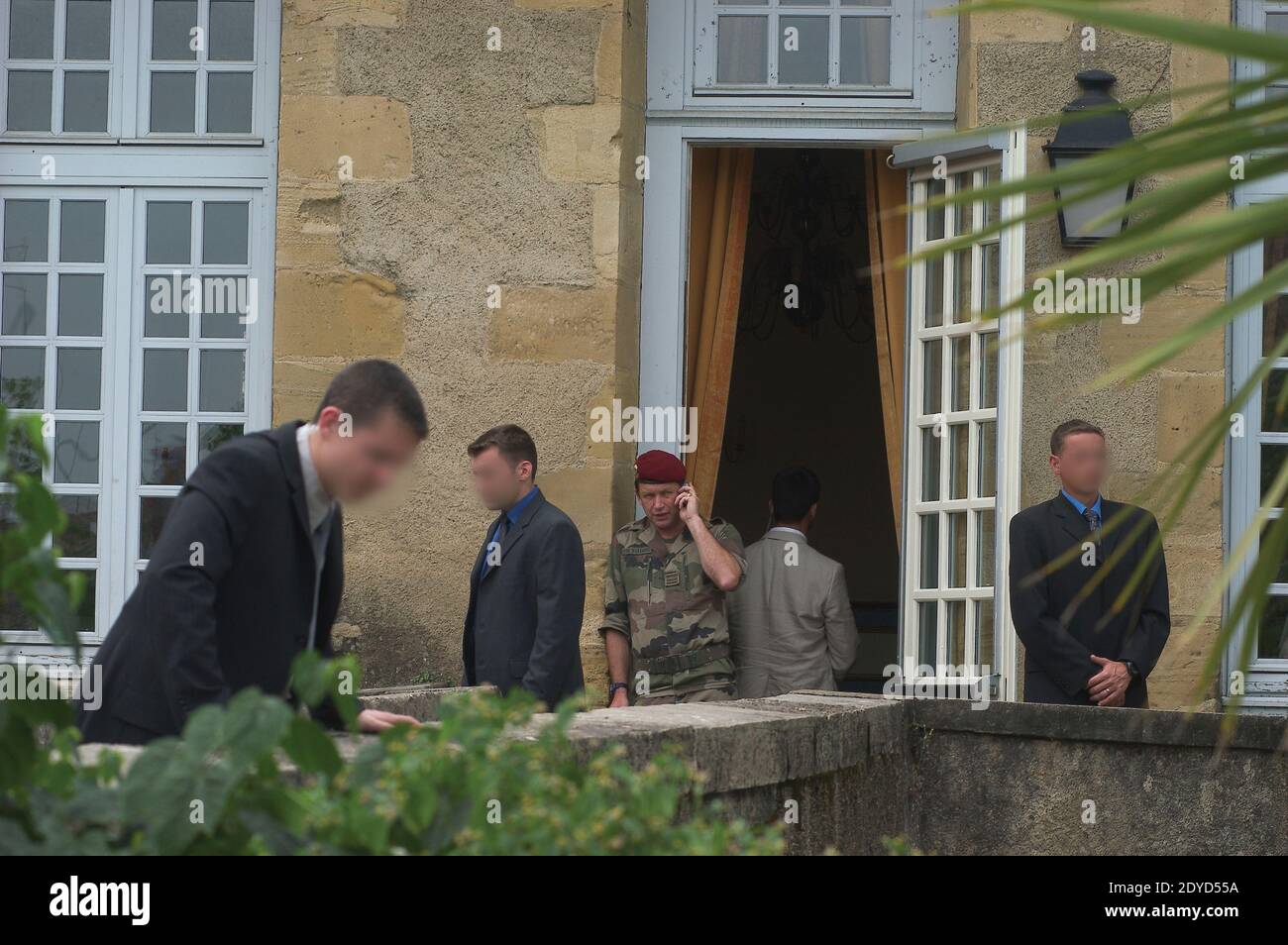 Undated file picture shows Bodyguards (Gardes du Corps GDC) of the ...
