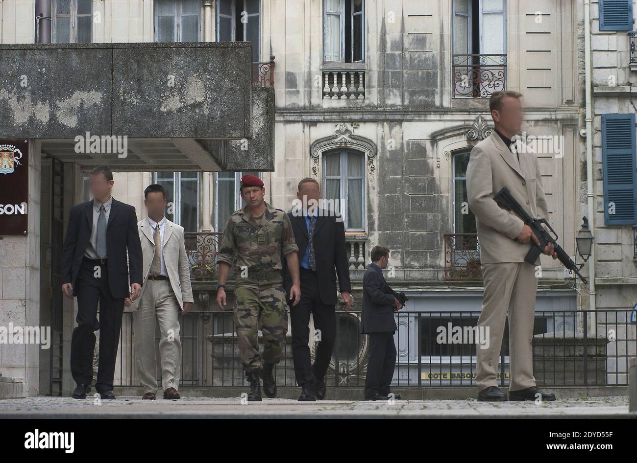 Undated file picture shows Bodyguards (Gardes du Corps GDC) of the ...