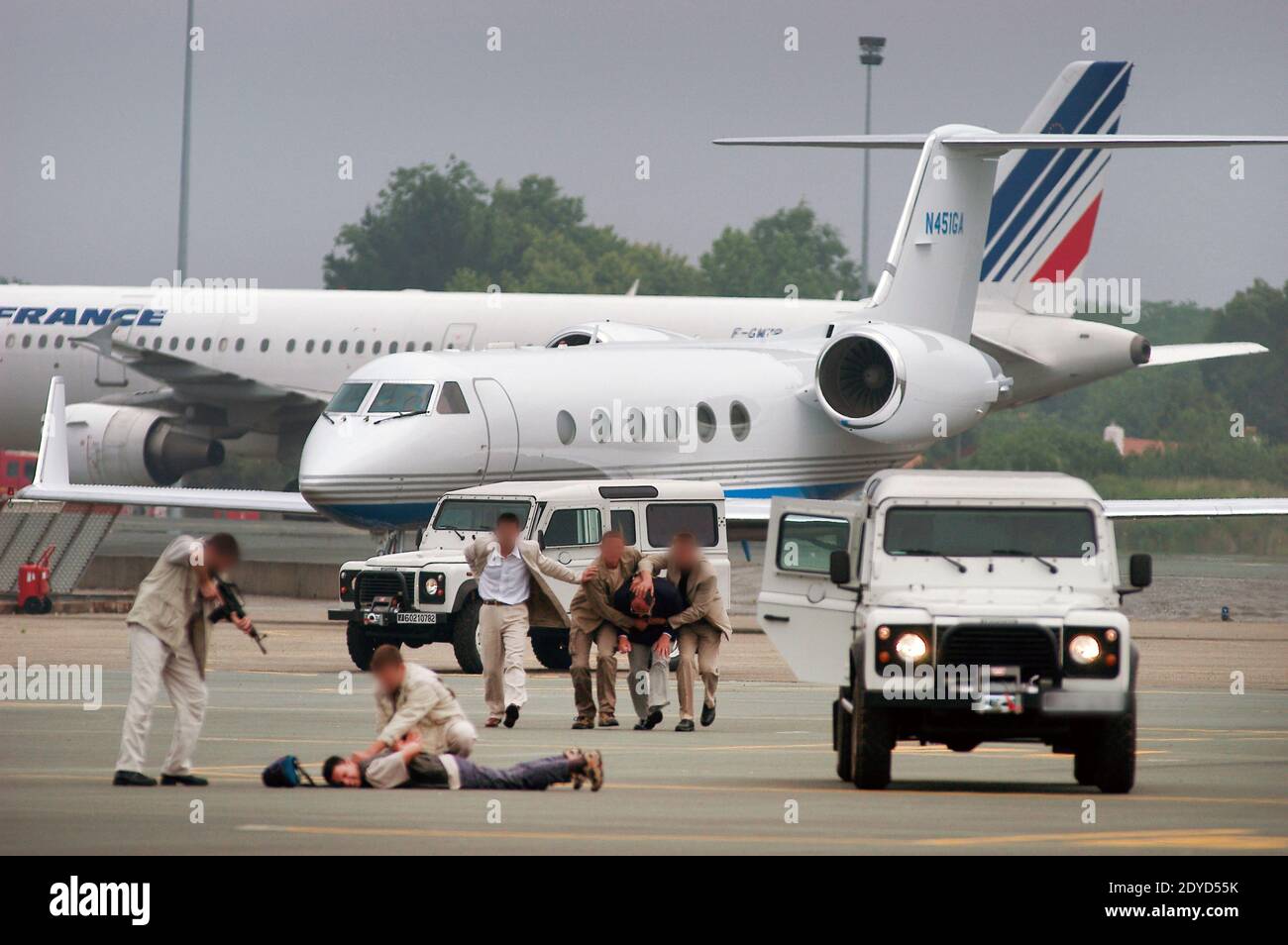 Undated file picture shows Bodyguards (Gardes du Corps GDC) of the ...