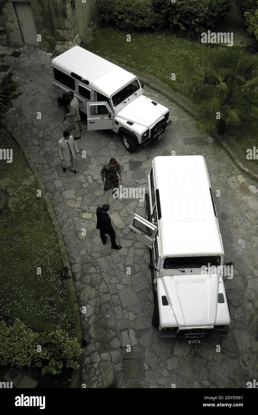 Undated file picture shows Bodyguards (Gardes du Corps GDC) of the ...