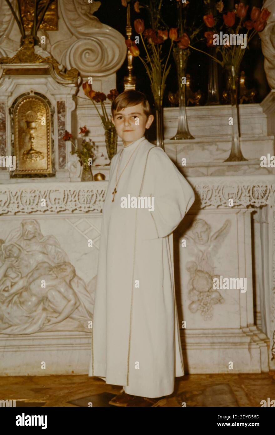 Children first communion antique hi-res stock photography and images ...