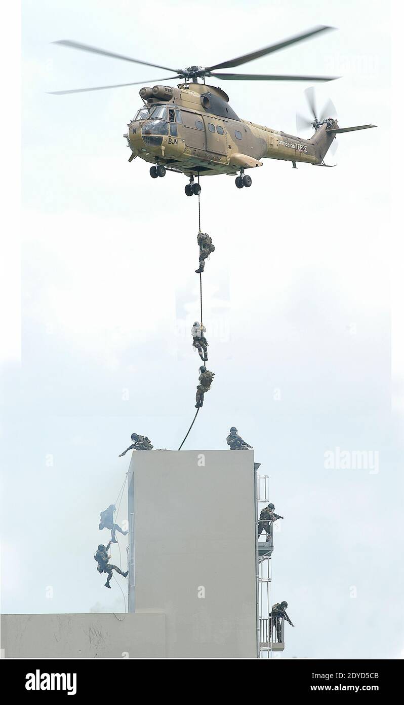 Undated file picture shows members of the InvEX squadron (Counter ...