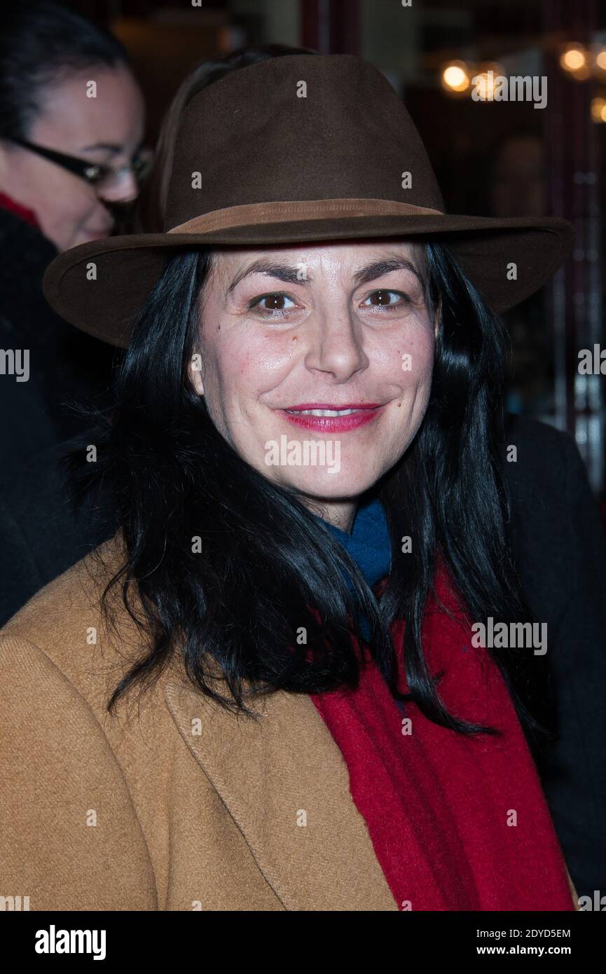 Lio arrives at the Haute-Couture Spring-Summer 2013 Franck Sorbier ...