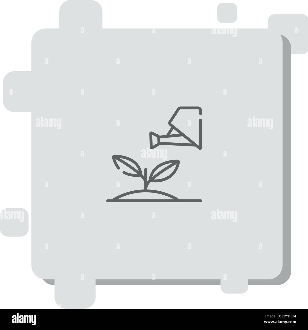 watering vector icon modern simple vector illustration Stock Vector ...