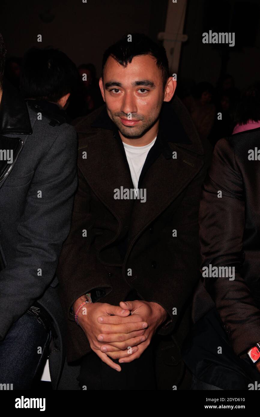 Nicola Formichetti attending the Maison Martin Margiela Haute-Couture ...