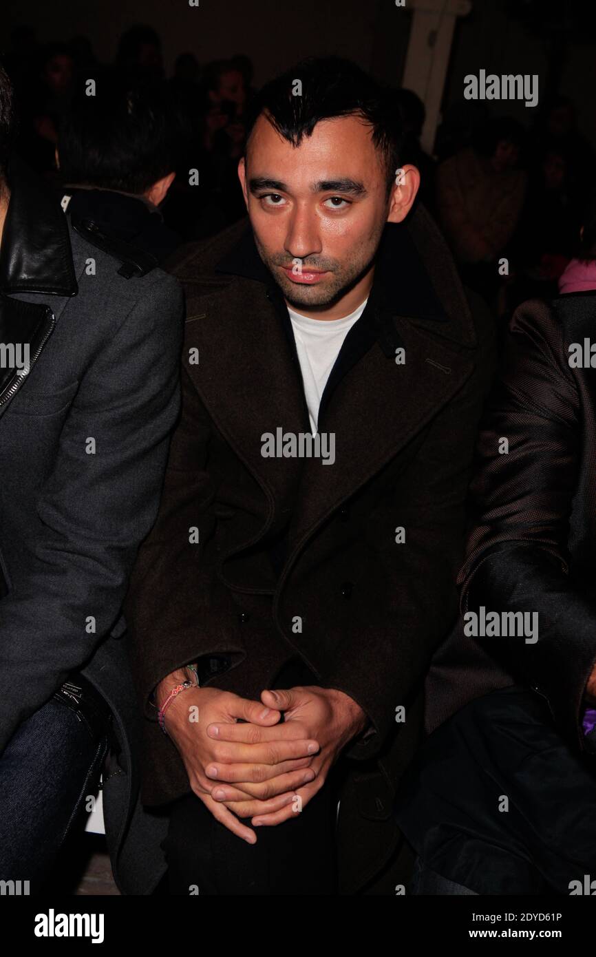 Nicola Formichetti attending the Maison Martin Margiela Haute-Couture ...