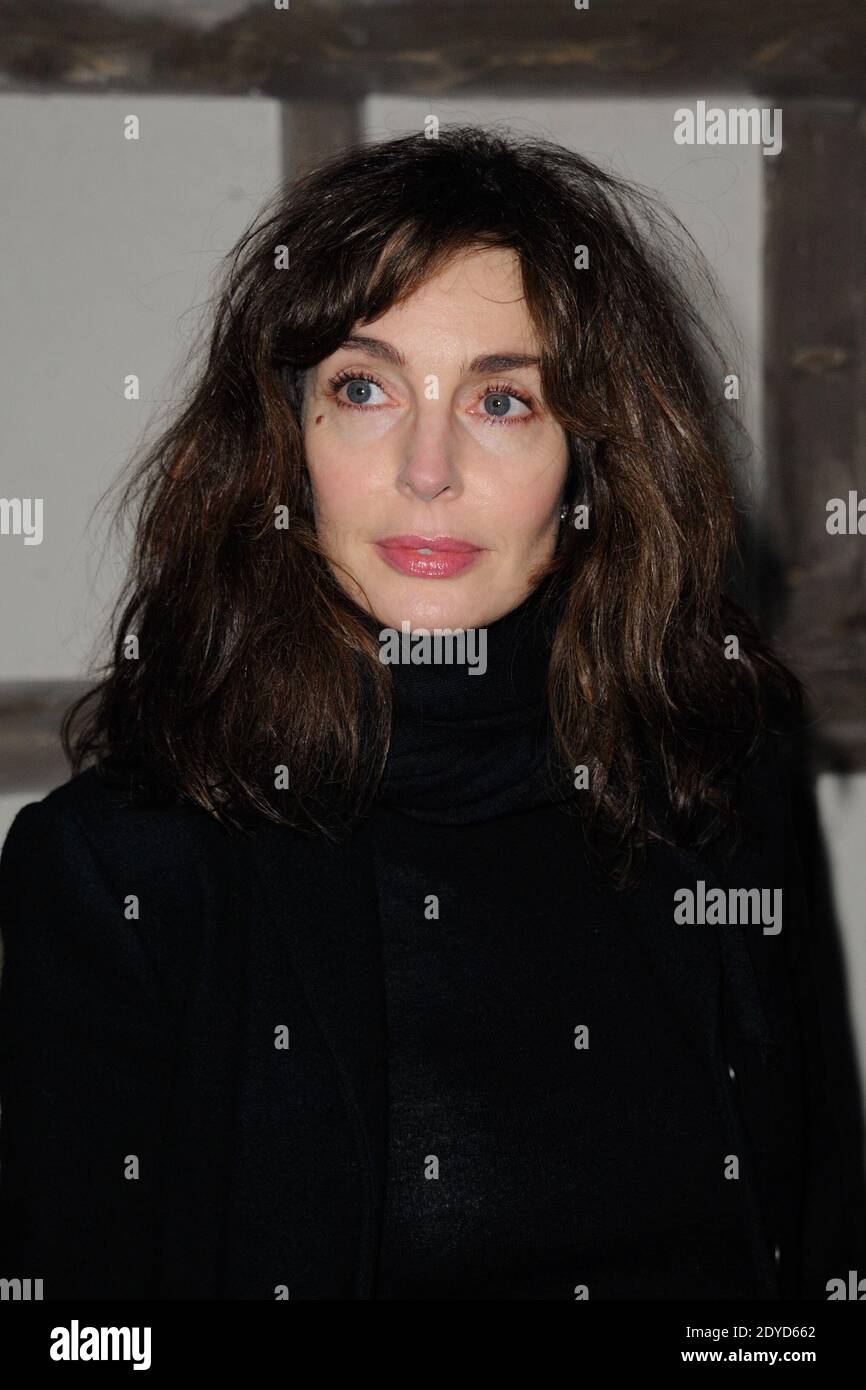 Anne Parillaud attending the Zahia Haute-Couture Spring-Summer 2013 ...