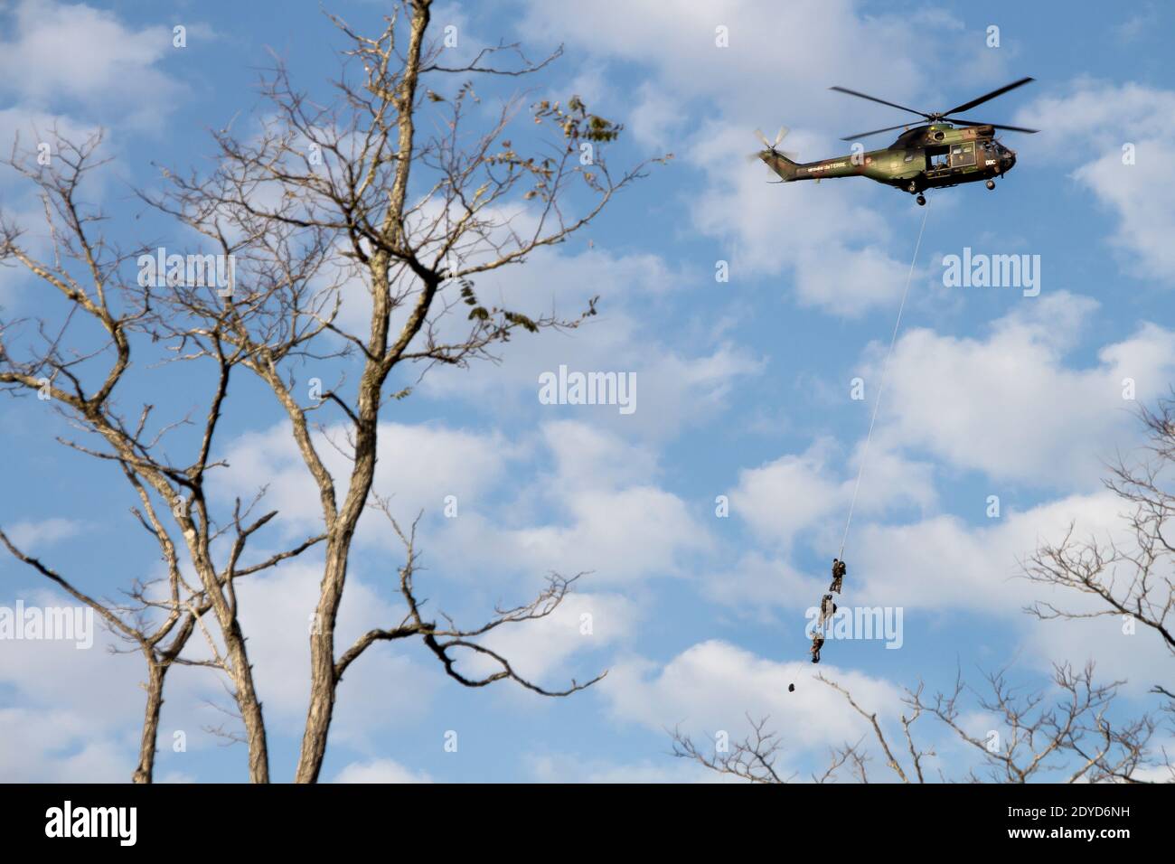 Undated file picture shows members of the French Army's 13eme RDP (13th ...