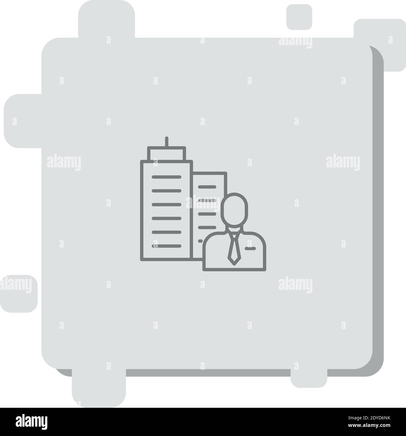 boss vector icon modern simple vector illustration Stock Vector Image ...