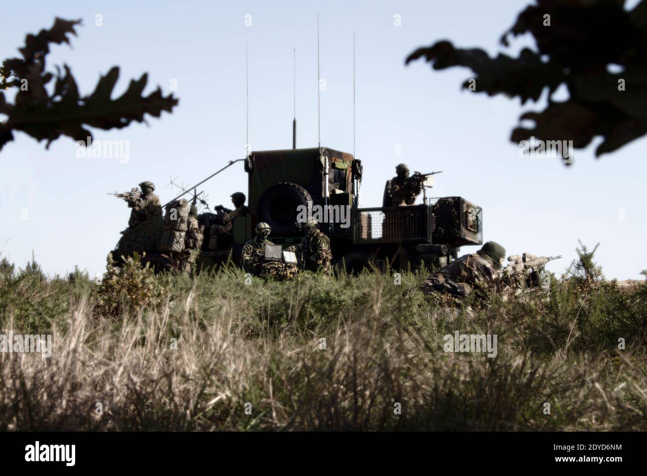 Undated file picture shows members of the French Army's 13eme RDP (13th ...