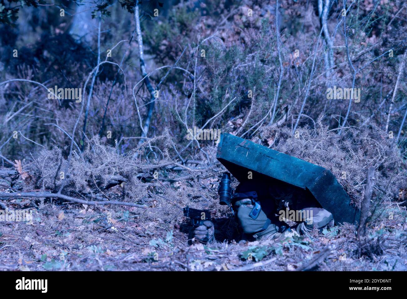Undated file picture shows members of the French Army's 13eme RDP (13th ...