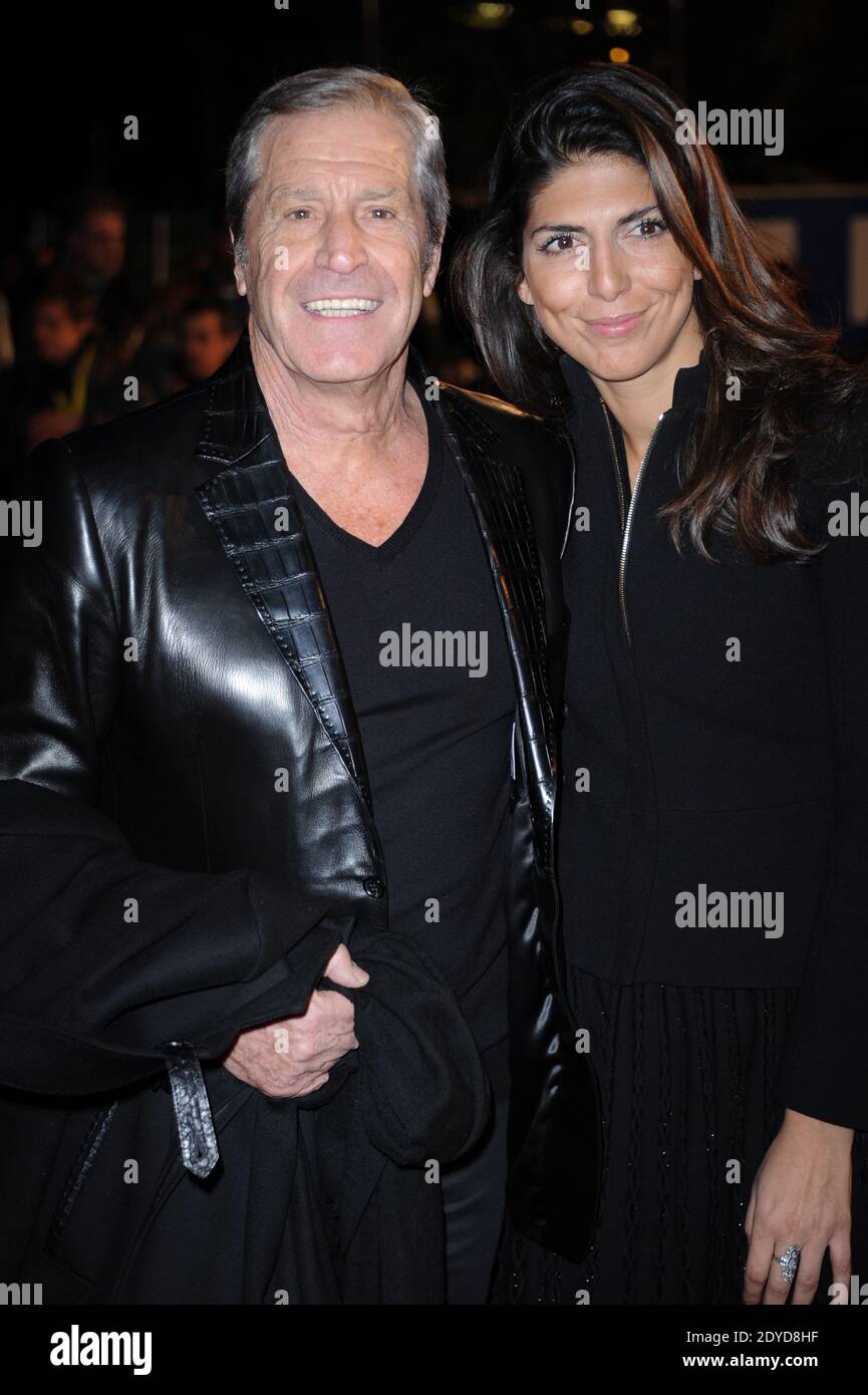 Jean Claude Darmon and his wife arriving to the 2013 NRJ Music Awards ...