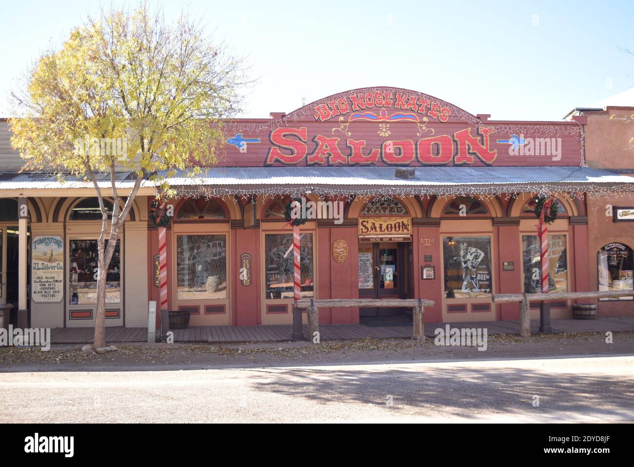 Tombstone allen street shops hi-res stock photography and images - Alamy