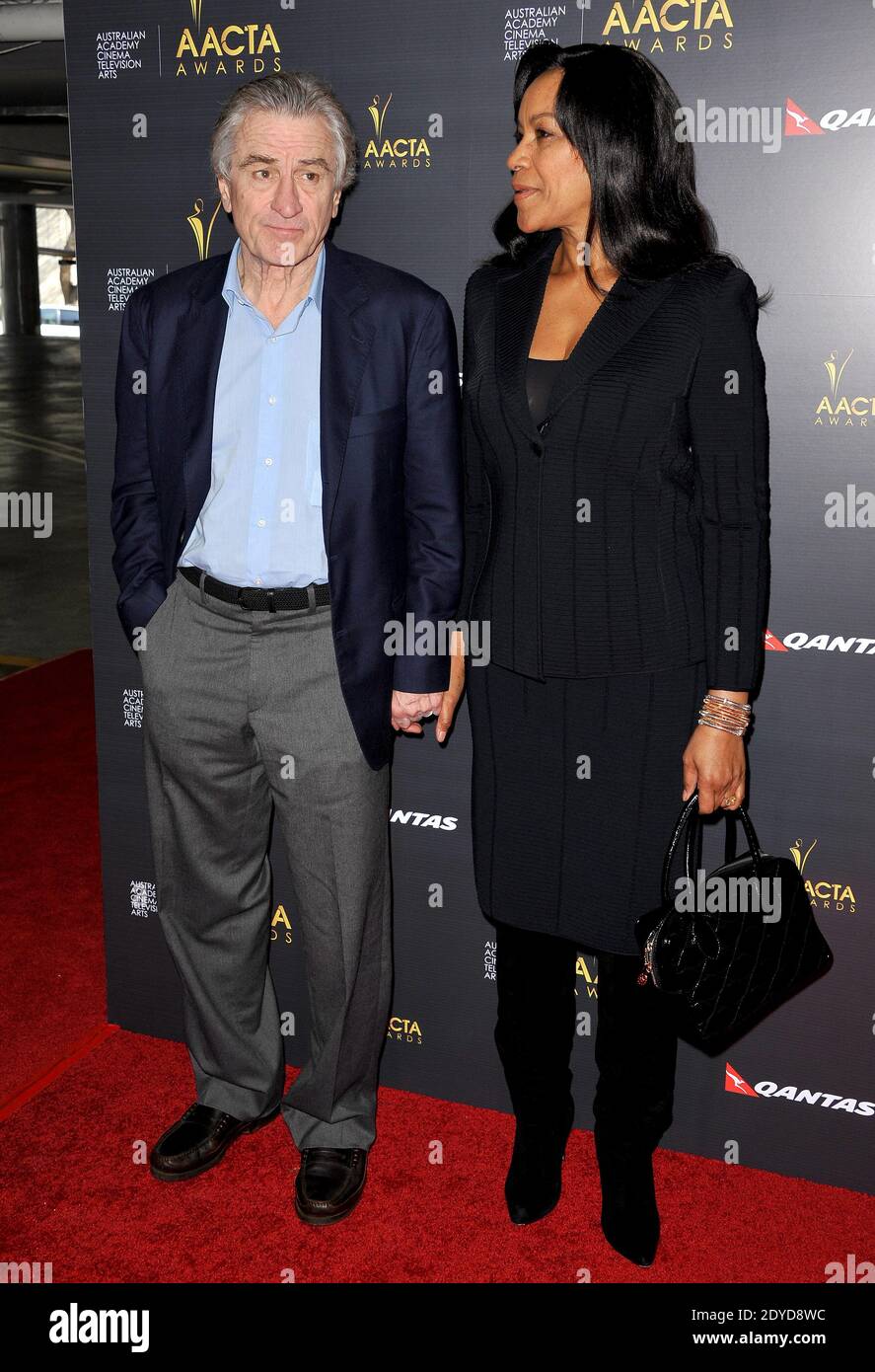 Robert DeNiro and Grace Hightower attend the 2nd AACTA International ...