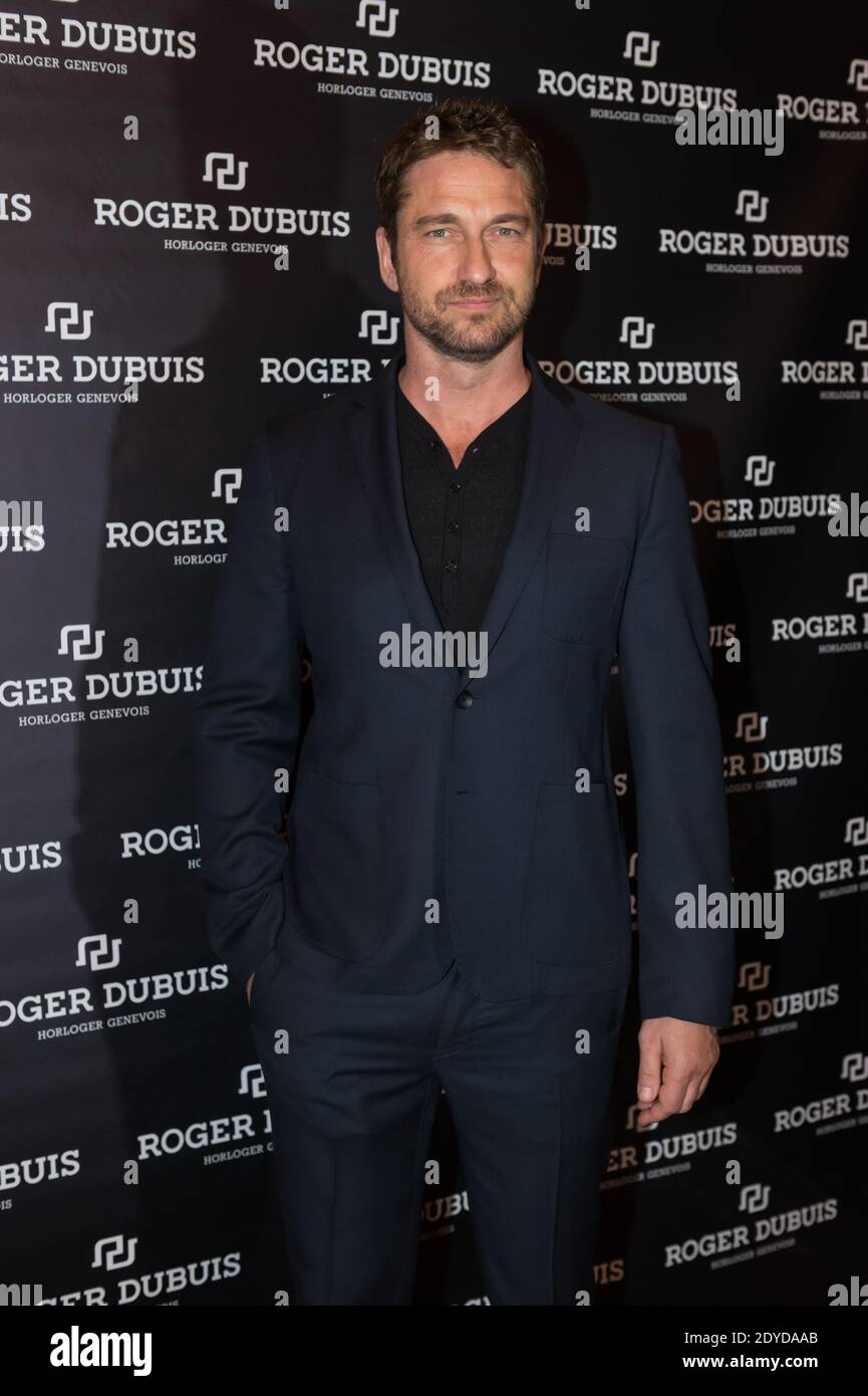 Gerard Butler at the Roger Dubuis booth during the 2013 International ...