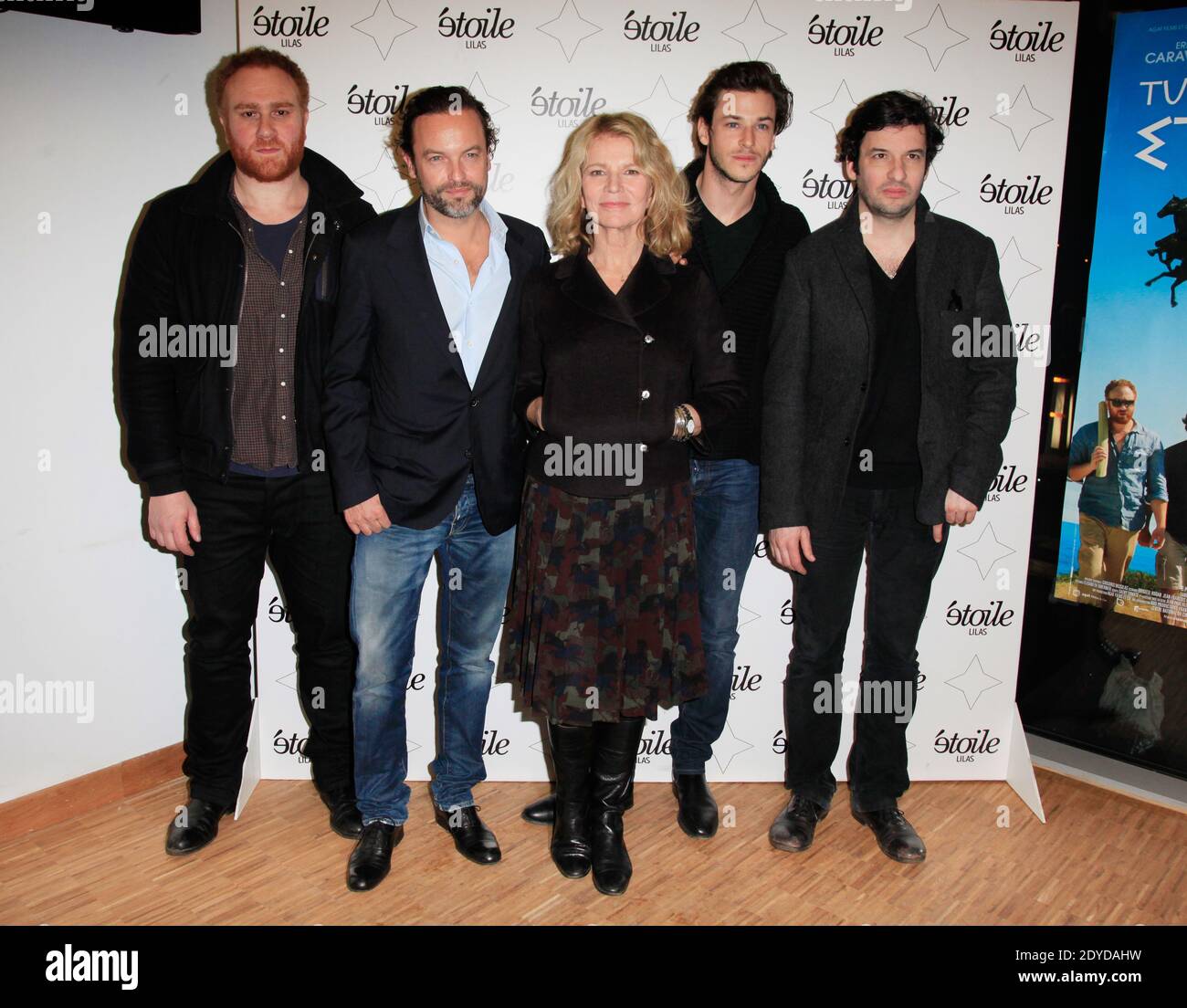 Michael Abitboul, Patrick Mille, Nicole Garcia, Gaspard Ulliel and Eric ...