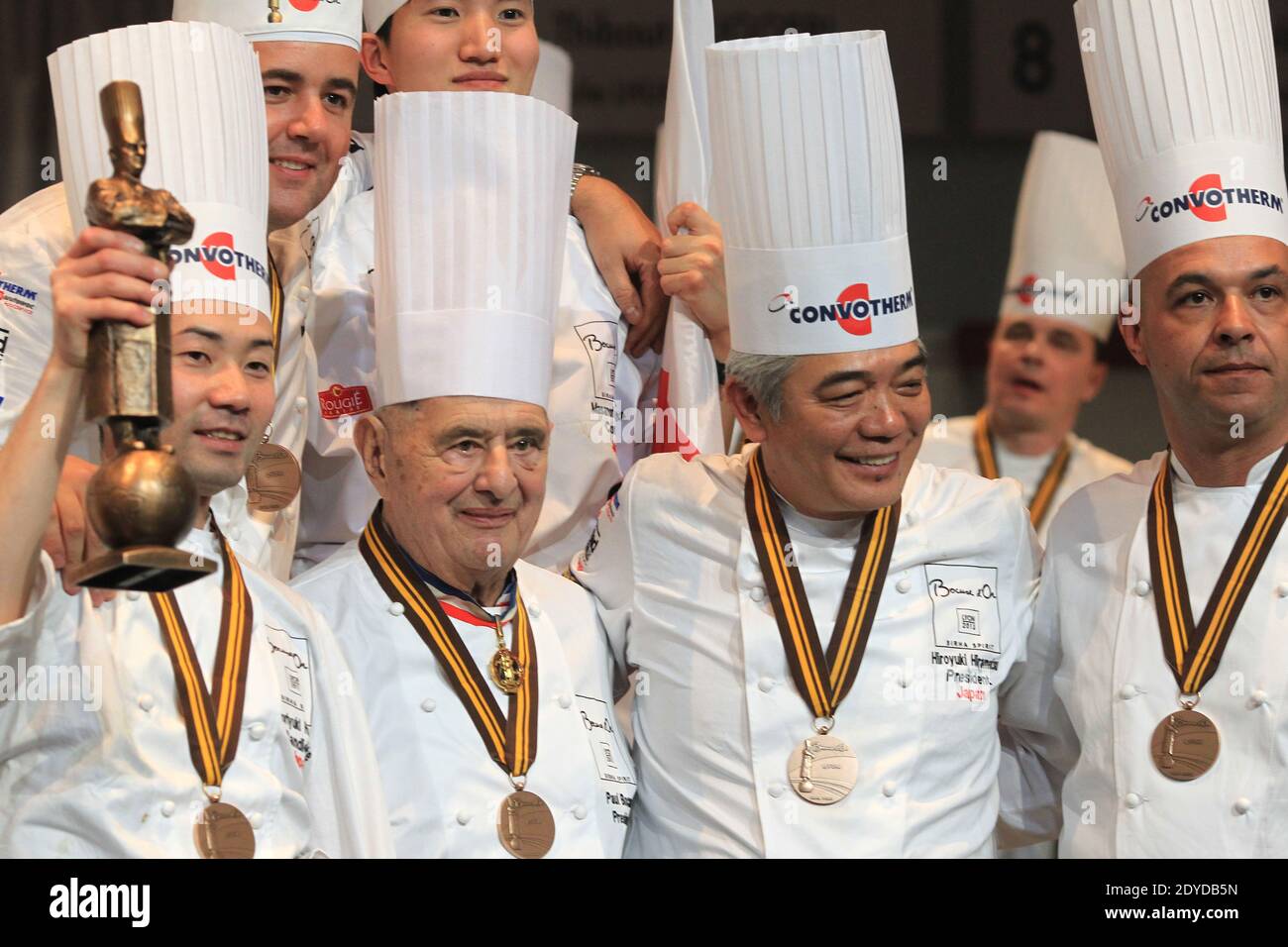 French chef Paul Bocuse at the 14th edition of the world final of the ...