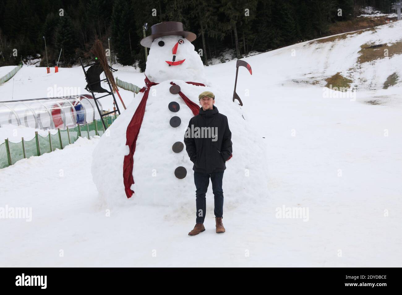 Simon Pegg posing at a photocall during the 20th Fantastic'Arts Film ...