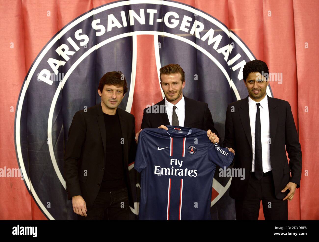 David beckham psg shirt hi-res stock photography and images - Alamy